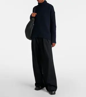 Plan C Wool And Cashmere Turtleneck Sweater