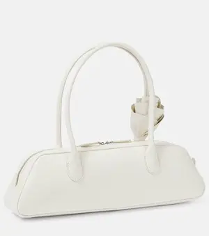 Magda Butrym Brigitte Leather Shoulder Bag - White