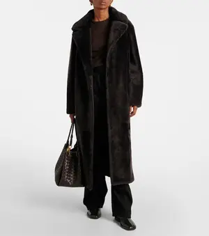 YVES SALOMON Shearling Overcoat