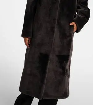 YVES SALOMON Shearling Overcoat