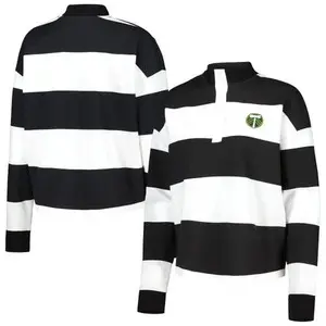 ANTIGUA Portland Timbers Radical Rugby Stripe Long Sleeve T-shirt - White