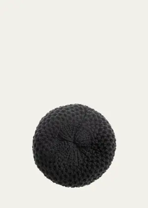 Inverni Embellished Cashmere Beret