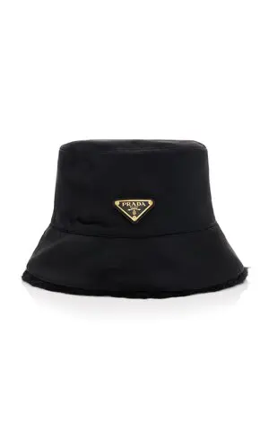 Prada Reversible Bucket Hat - Black