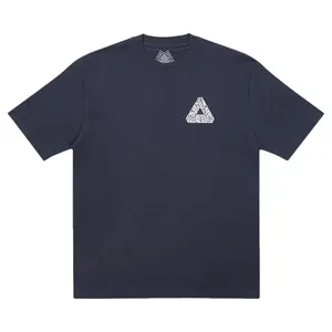 PALACE Tri-text T-shirt 'navy' Blue
