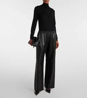 Nour Hammour Olan Leather Pants