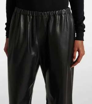 Nour Hammour Olan Leather Pants