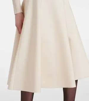 THE ROW Harley Knitted Midi Skirt