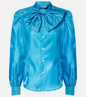 Noir Kei Ninomiya Bow Detail Tops