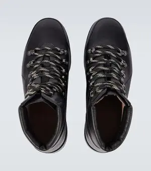 Manolo Blahnik Janka Lace-up Boots - Black
