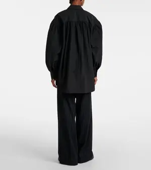 Plan C Oversized Crêpe Shirt