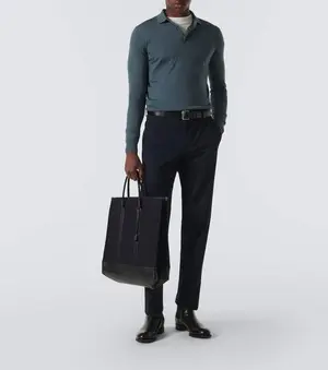 Loro Piana Straight Leg Cotton Pants