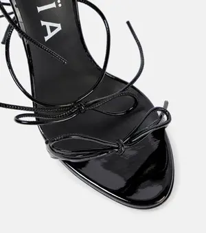 Alaïa Bobine 110 Leather-lined Sandals - Black