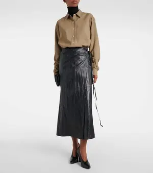 THE ROW Sveva Silk Shirt