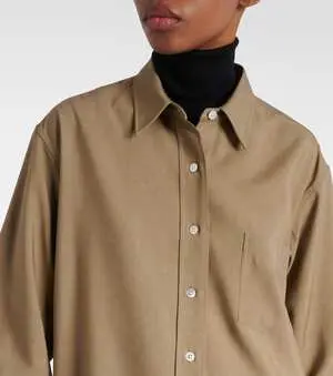 THE ROW Sveva Silk Shirt