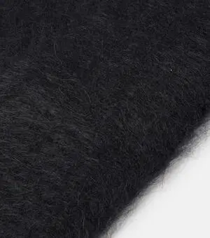 TOTEME Alpaca-blend Beanie - Black