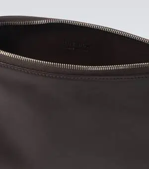 THE ROW Allegra Leather Clutch