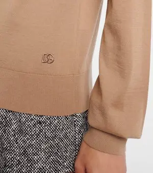 Dolce & Gabbana Cashmere Turtleneck Sweater - Beige