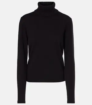 Dolce & Gabbana Cashmere Turtleneck Sweater - Black