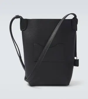 Loro Piana Bale Leather Phone Pouch