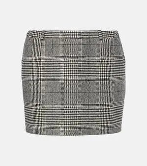 Checked Skirts