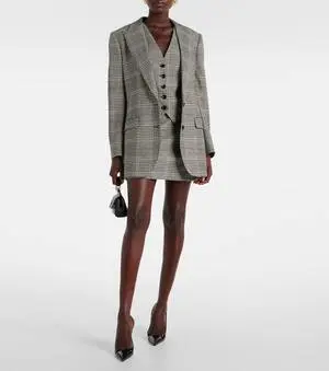 Dolce & Gabbana Prince Of Wales Check Mini Skirt