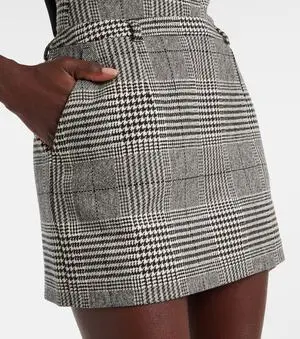 Dolce & Gabbana Prince Of Wales Check Mini Skirt
