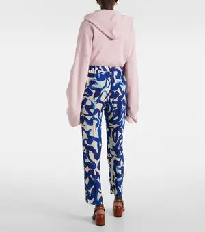 Dries Van Noten Printed Slim Pants