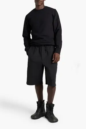 Y3 Wool-blend Drawstring Shorts