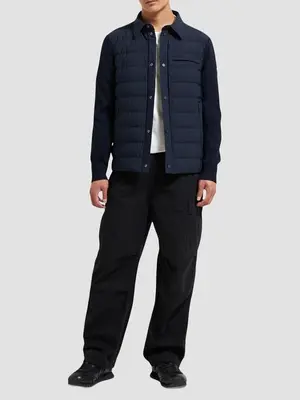 Moose Knuckles Marble Down Hybrid Shirt Jacket