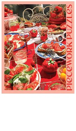 PIECEWORK Tomato Tomahto 1,000 Piece Puzzle In Coral - N,a