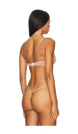 FLEUR DU MAL Le Stretch Multifit Micro Unlined Balconette - Tan