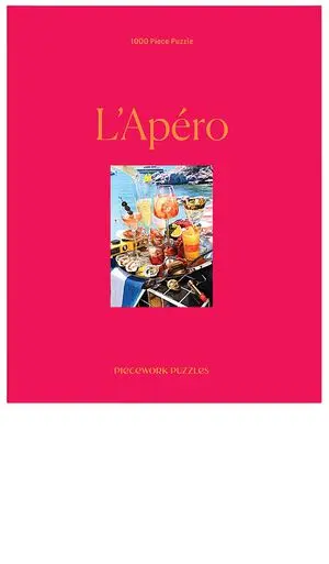 PIECEWORK L'apero 1,000 Piece Puzzle - Red