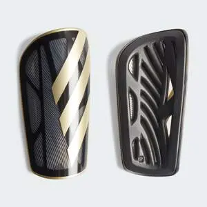Adidas Tiro League Shin Guards - Black / Gold Metallic / White