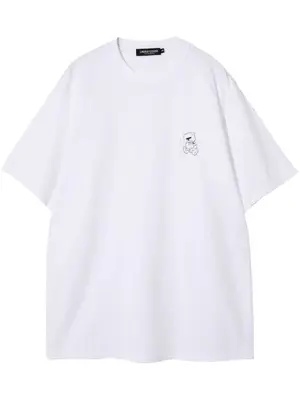 Undercover Teddy Bear Graphic-print Cotton T-shirt - White