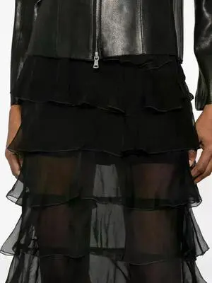 Valentino Garavani Ruffled Midi Skirt