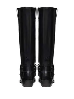 Valentino Garavani Rockstud Harness Boots