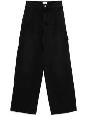 MARANT ETOILE Solene Wide-leg Jeans - Black