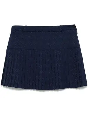 Marine Serre Pleated Skirts