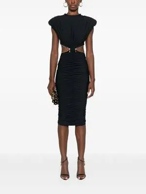 MITILIANE COUTURE Dominique Midi Dress - Black