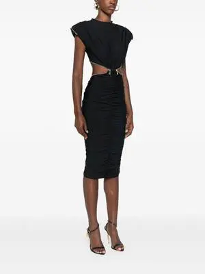 MITILIANE COUTURE Dominique Midi Dress - Black
