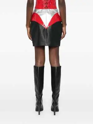 MITILIANE COUTURE Leather Mini Skirt