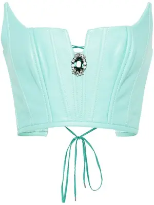 MITILIANE COUTURE Kyla Leather Top