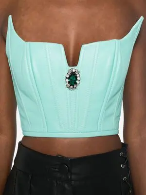 MITILIANE COUTURE Kyla Leather Top