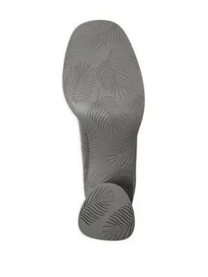 Camper Kiara 65mm Square-toe Boots - Grey