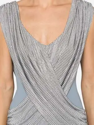 MITILIANE COUTURE Crystal-embellished Mini Dress