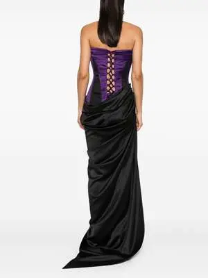 MITILIANE COUTURE Asymmetric Maxi Dress