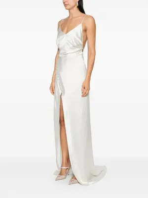 MITILIANE COUTURE Drape-detail Maxi Dress