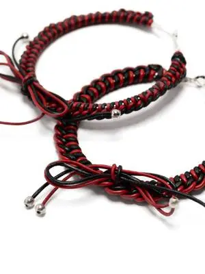 CHOPOVA LOWENA Braided Hoop Earrings