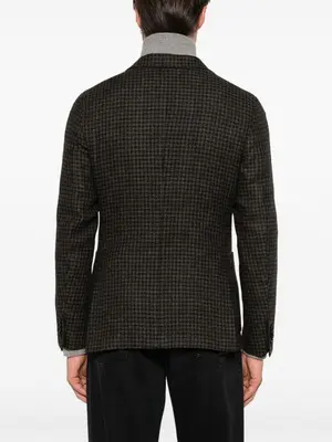 Zegna Houndstooth-pattern Blazer