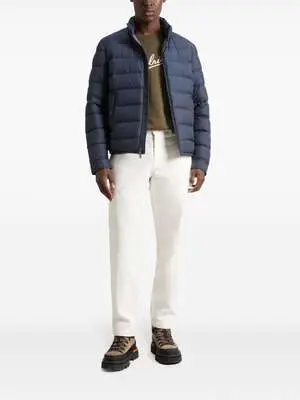 Woolrich Logo-print Padded Jacket - Blue